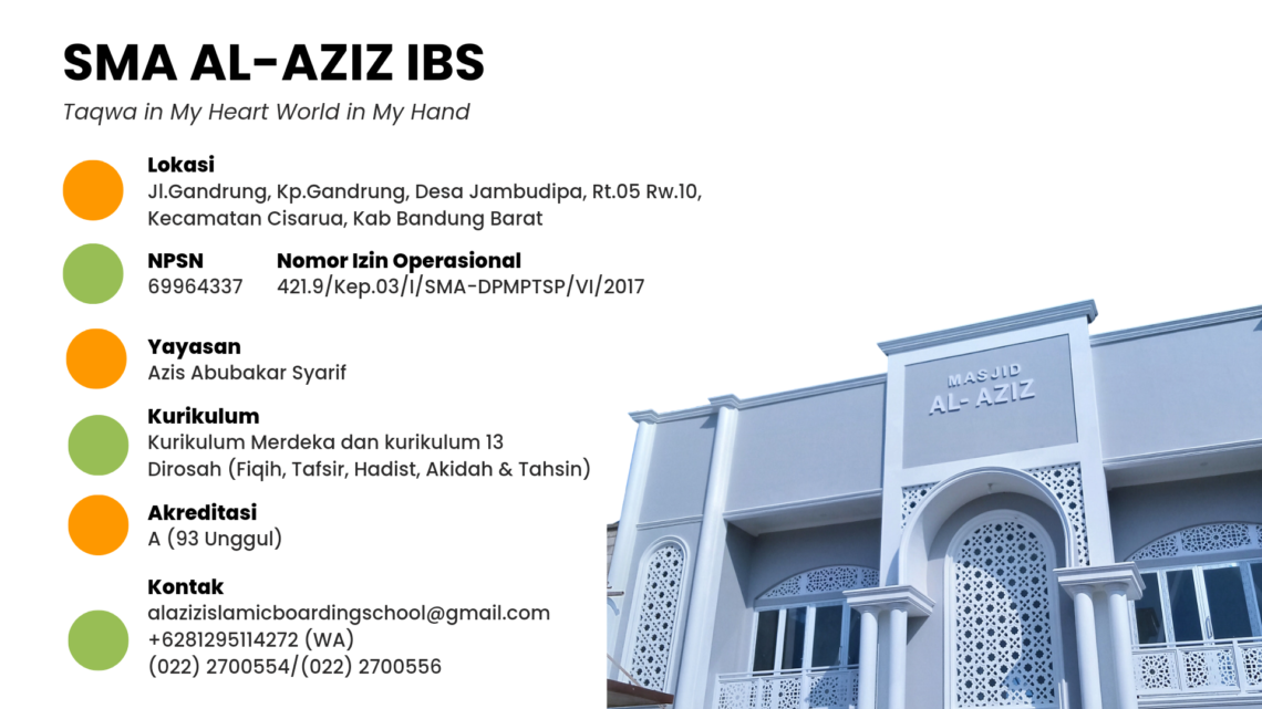 Profil » Al-Aziz Islamic Boarding School